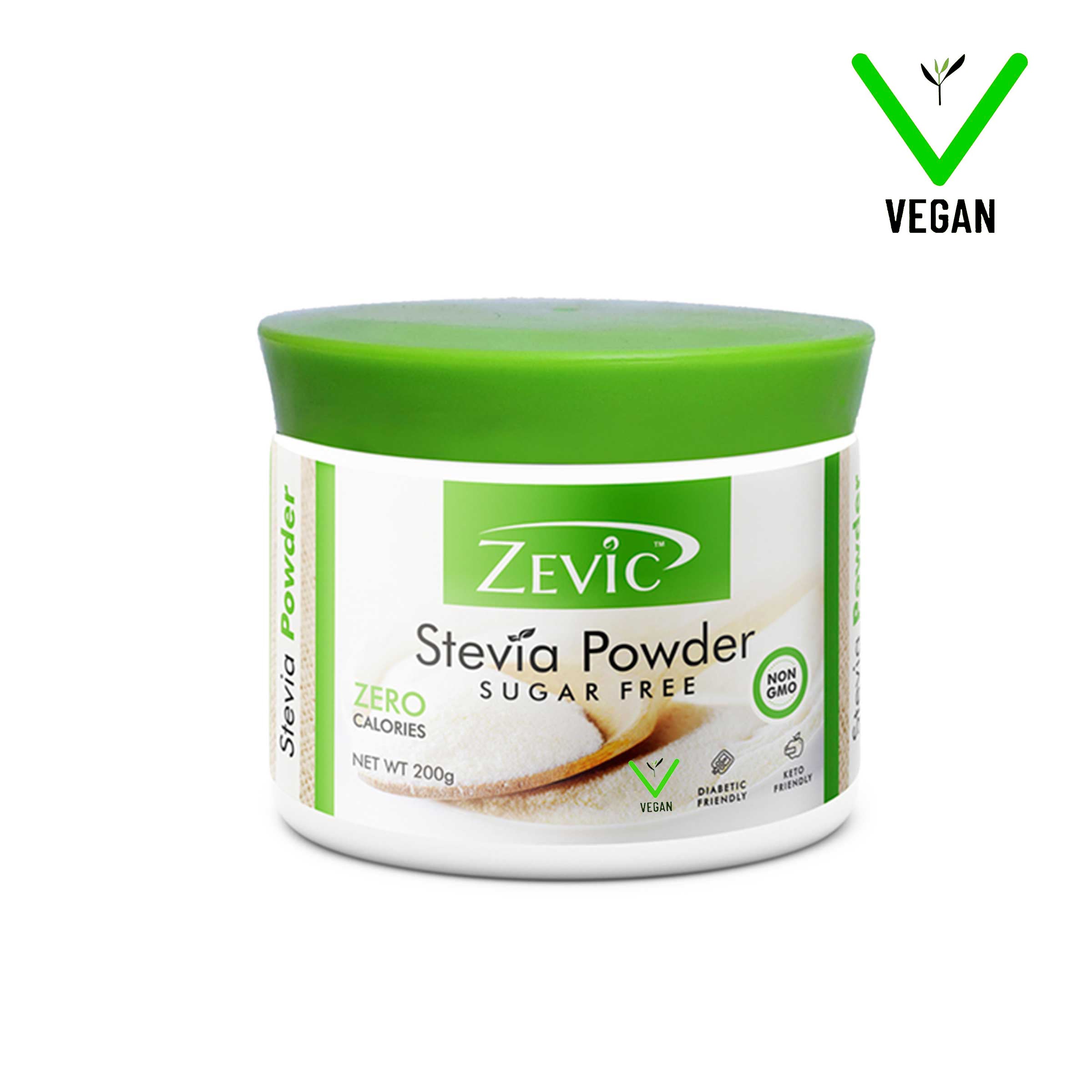 Zero Stevia Sugar Free Powder (Zero Calorie & Vegan) – zevicnew
